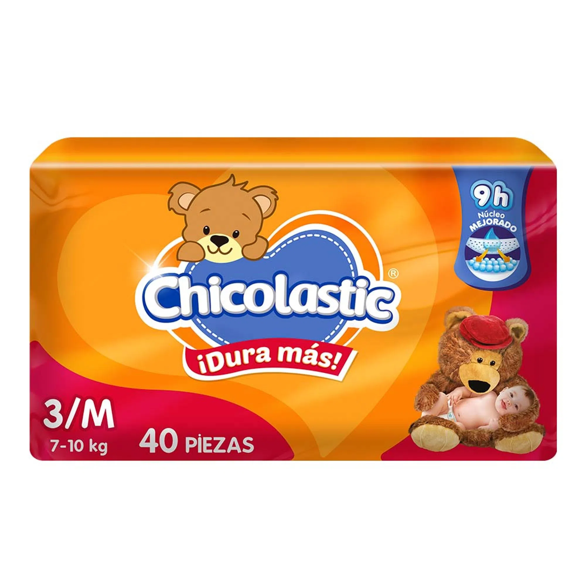 Pañales Chicolastic Classic Etapa 3 40 Piezas | DelSol