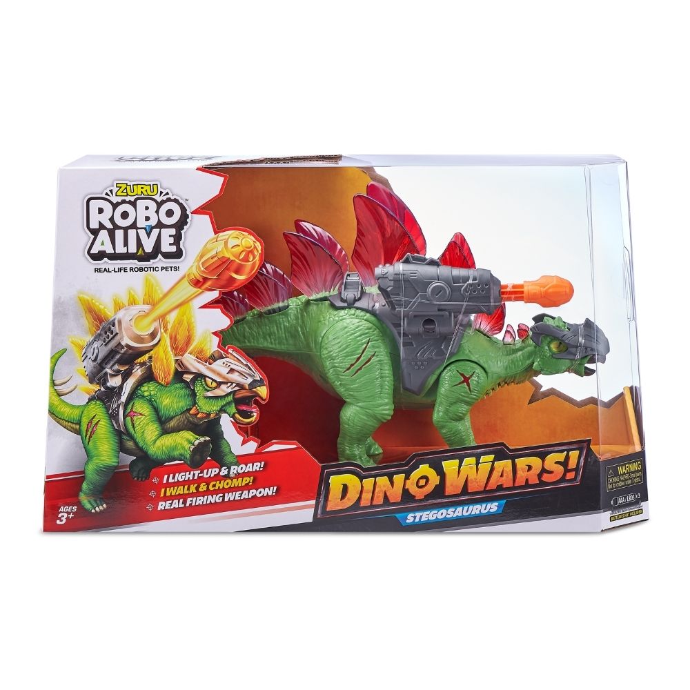 DinoWars Stegosaurus Zuru Robo Alive | DelSol