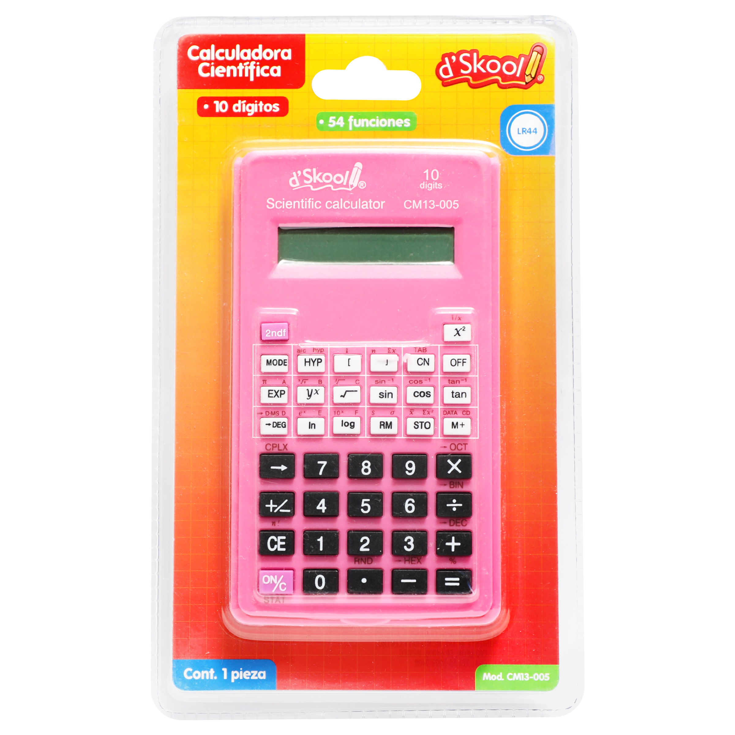 Calculadora Científica d´Skool CM13-005 Rosa | DelSol