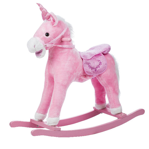 Unicornio mecedor para niña Baby Active | DelSol