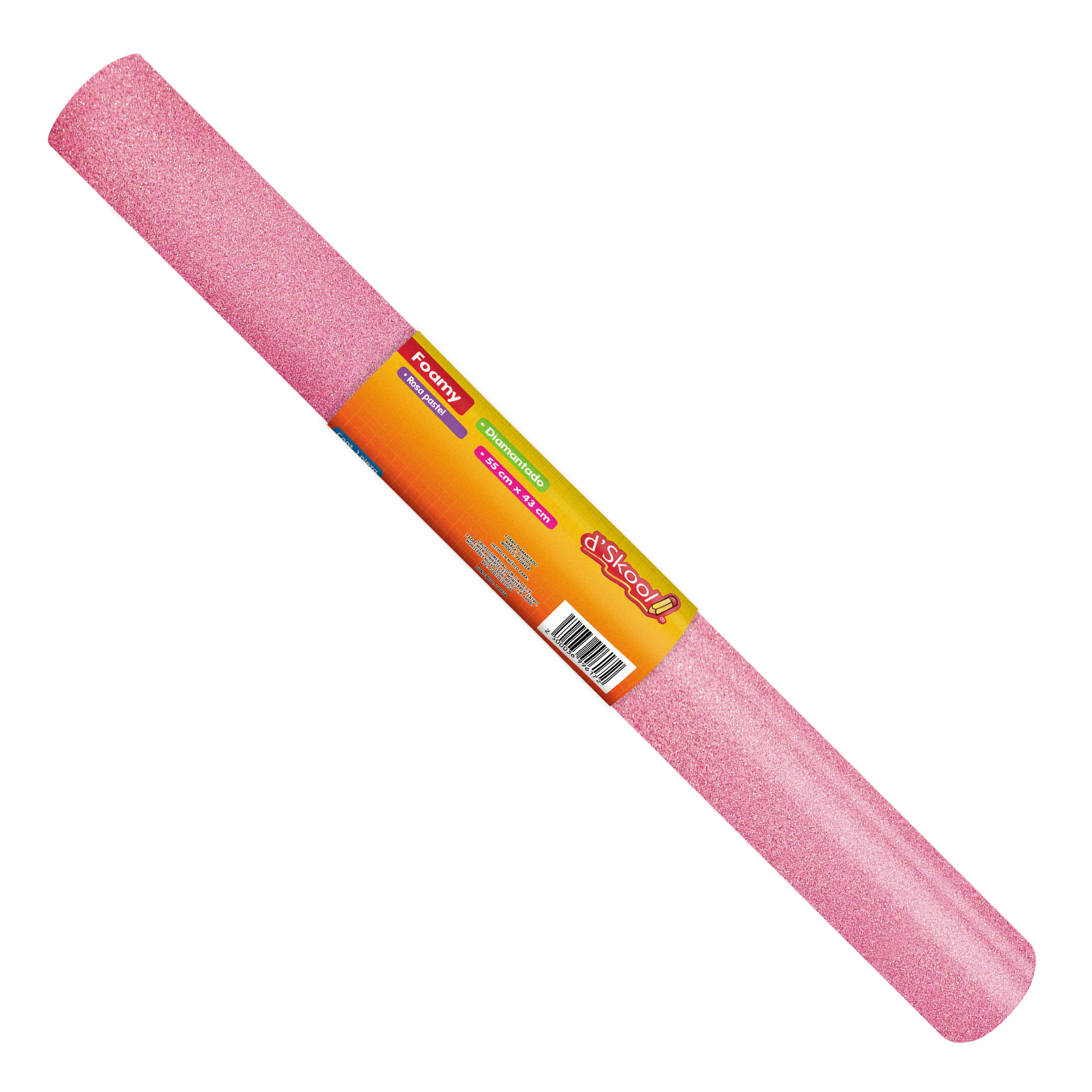 Foamy Diamantado d'Skool Rosa 55 x 43 cm | DelSol