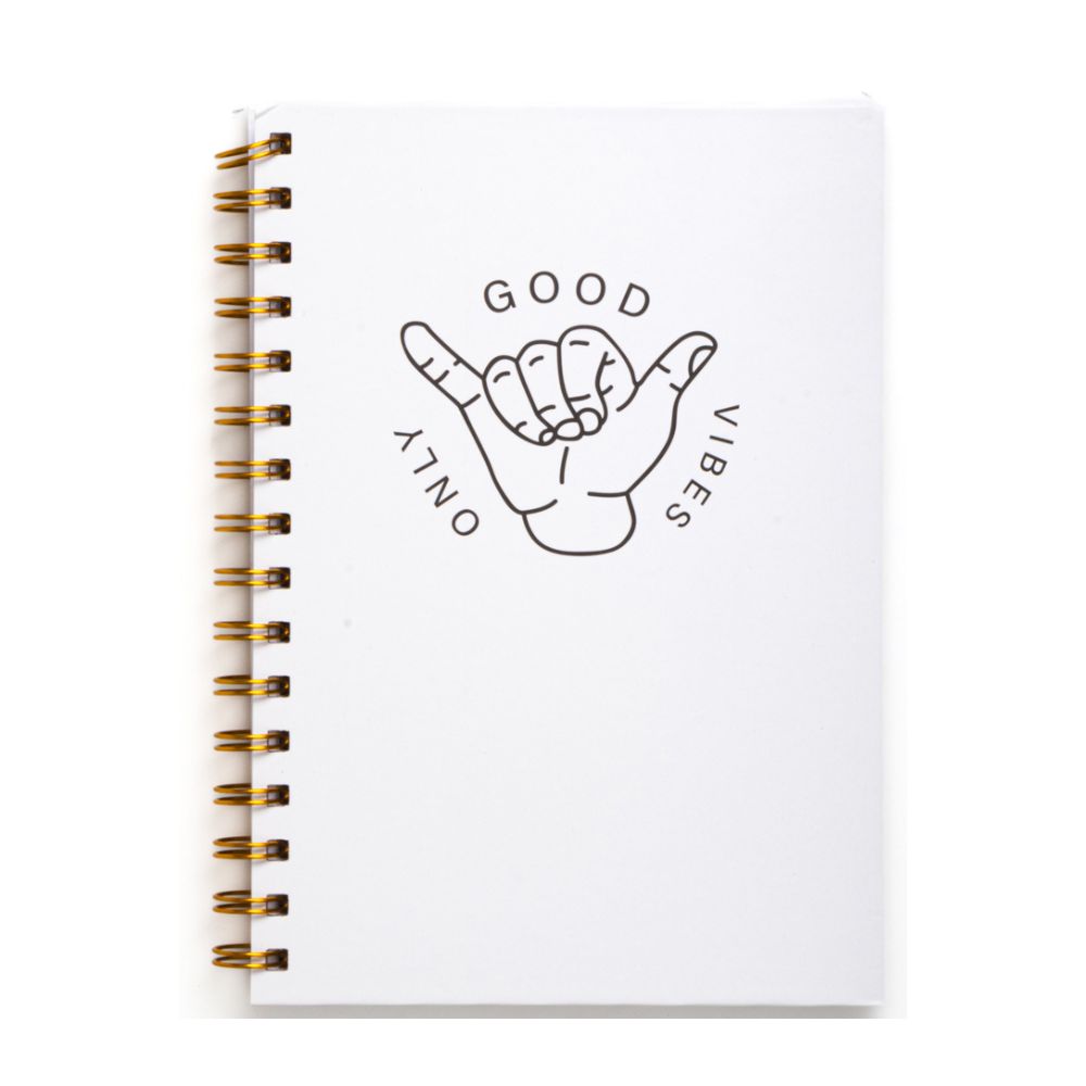 Libreta Magic Line A5 Only Good Vibes 80 Hojas | DelSol