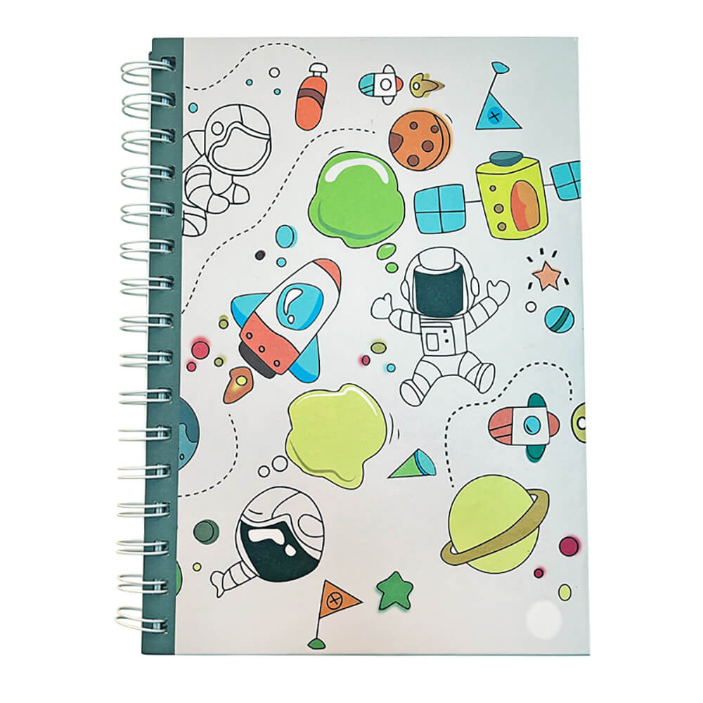 Libreta Magic Line A5 Mundo de Astronauta 80 Hojas | DelSol