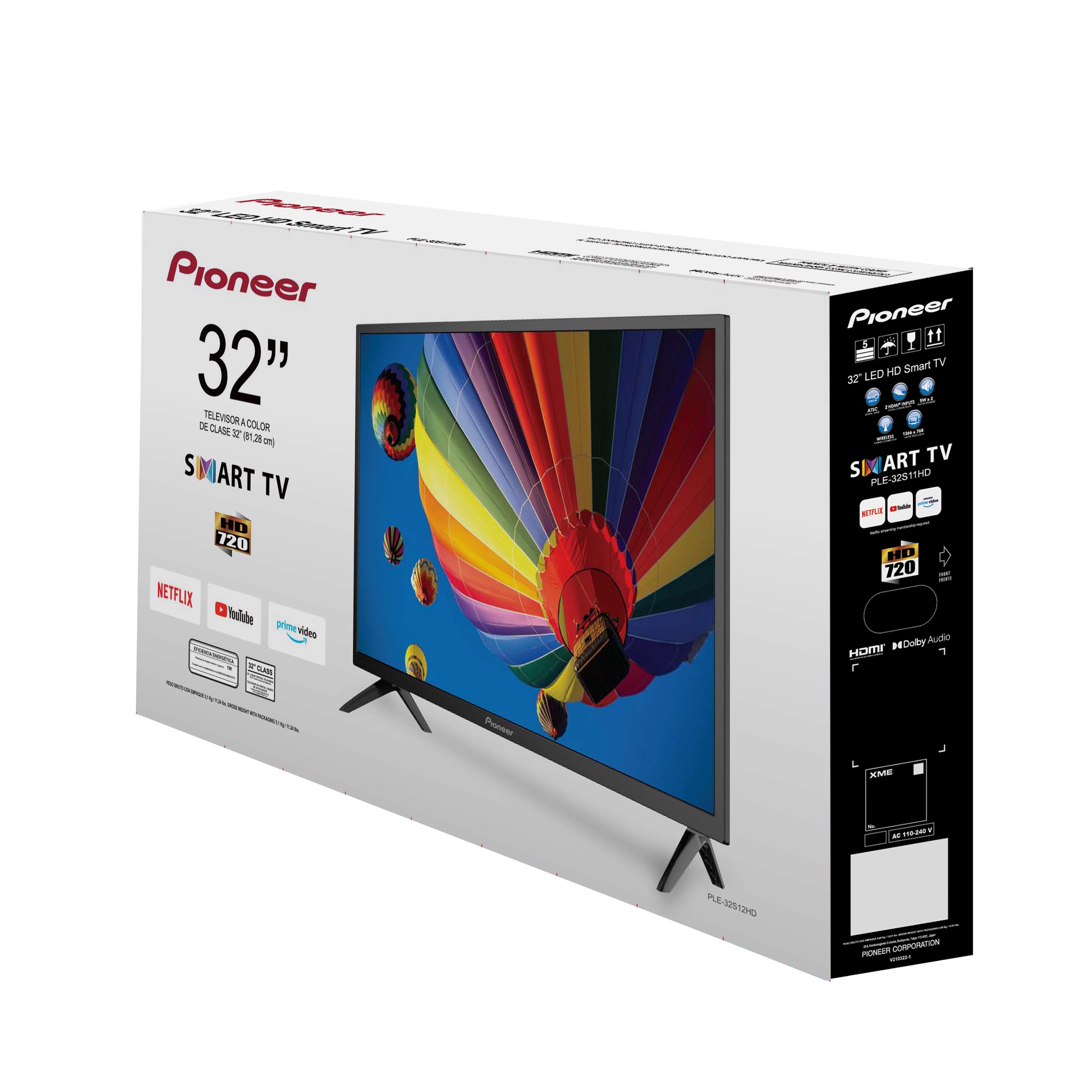 Pantalla Pioneer 32" Smart TV LCD HD | DelSol