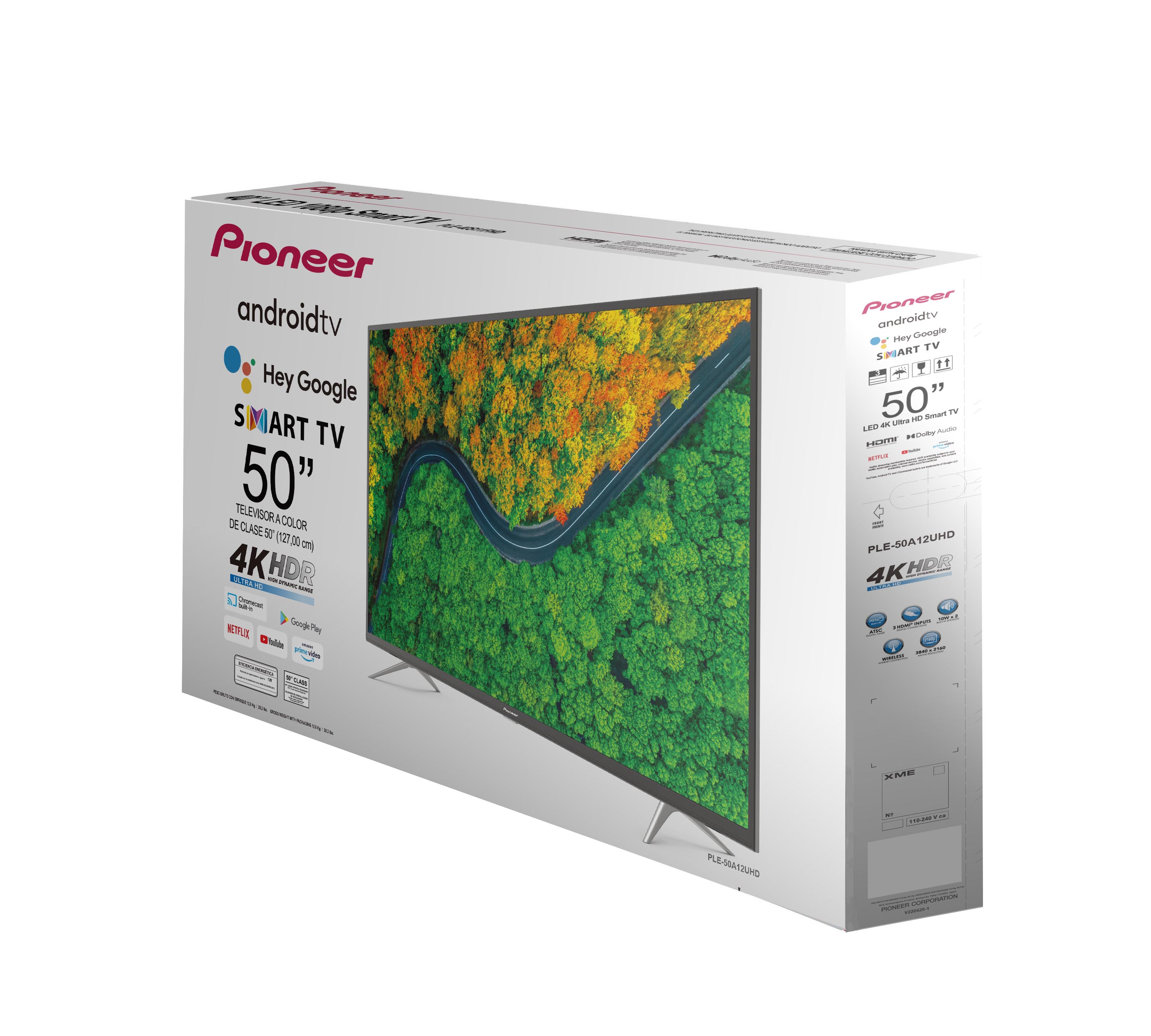 Pantalla Pioneer 50" Smart TV LCD UHD | DelSol