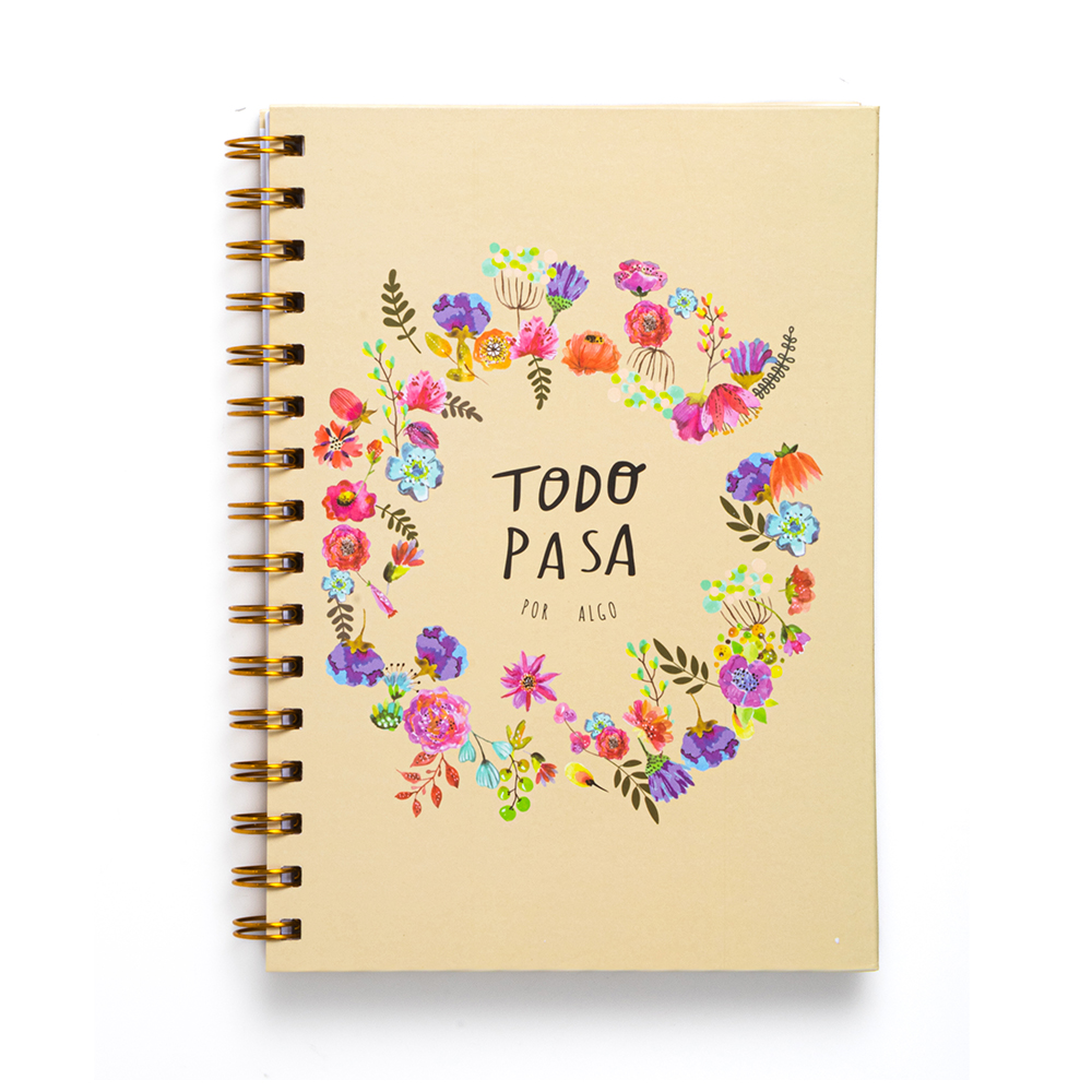 Libreta Magic Line Todo Pasa Por Algo 80 Hojas | DelSol