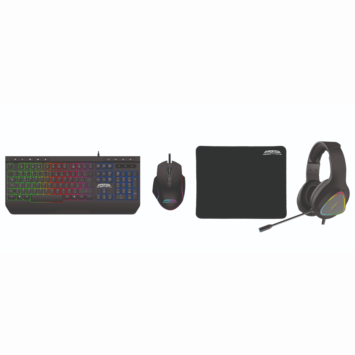 Kit Gamer 4 En 1 Hypertech Akuma | DelSol