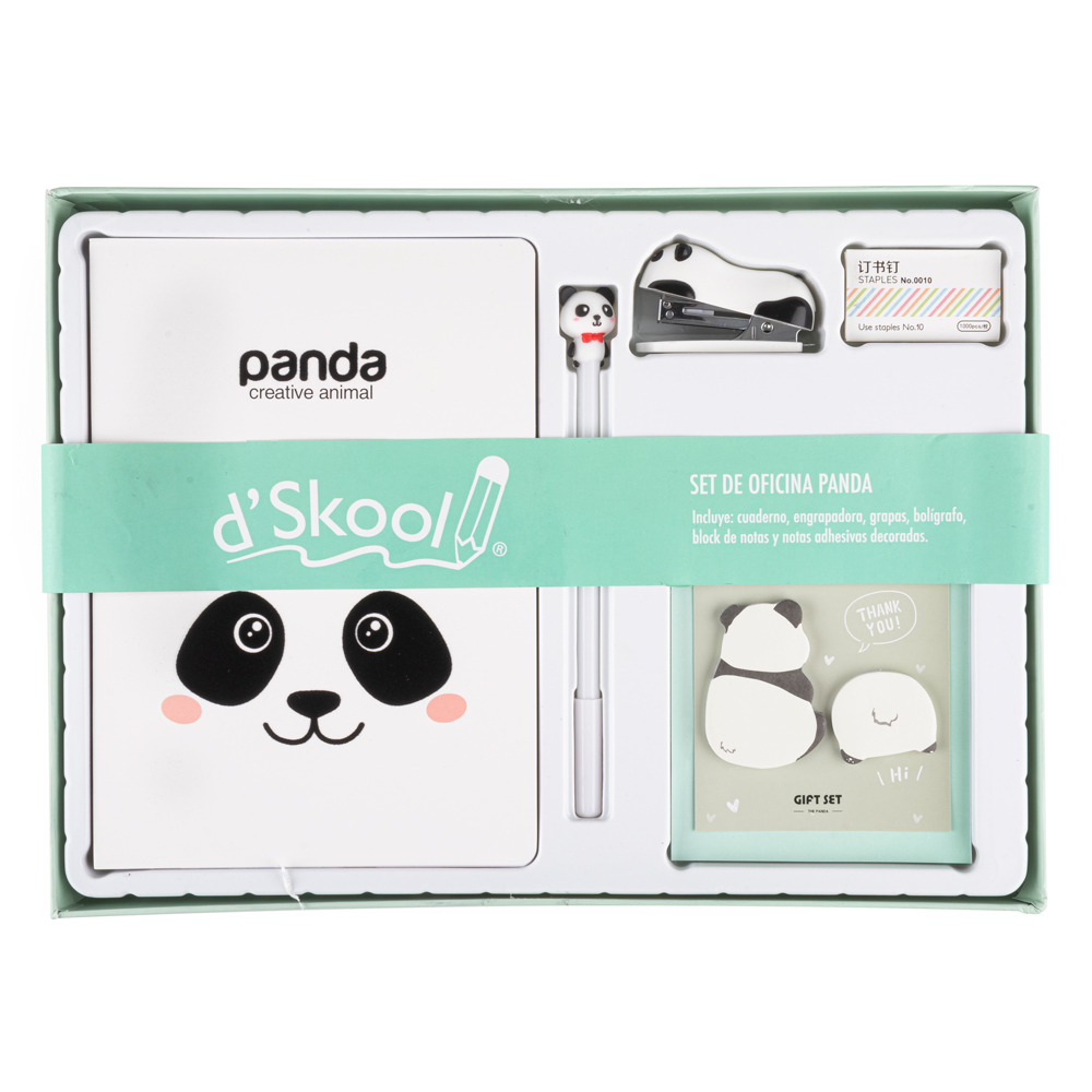 Set de Oficina d'Skool Panda 6 Piezas | DelSol