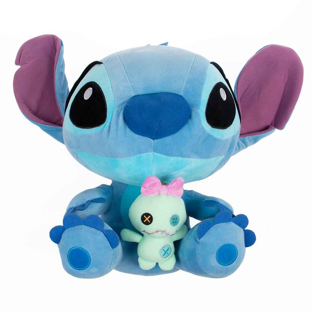 Peluche Stitch con Trapos Disney Lilo y Stitch 35 cm | DelSol