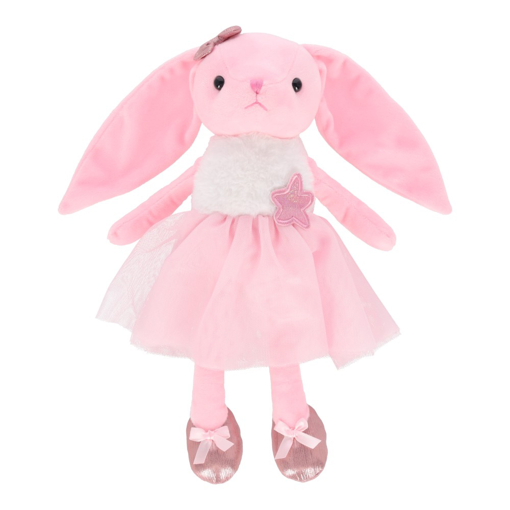 Peluche de Conejita Pelusos Rosa 38 cm | DelSol