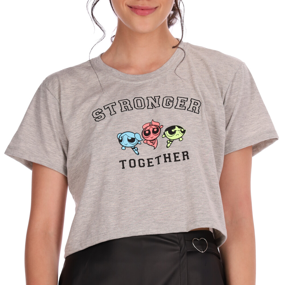 Crop Top Cartoon Network Mujer Juvenil Diseño Chicas Superpoderosas ...