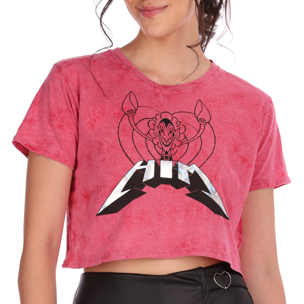Crop Top Cartoon Network Mujer Juvenil Diseño Him | DelSol