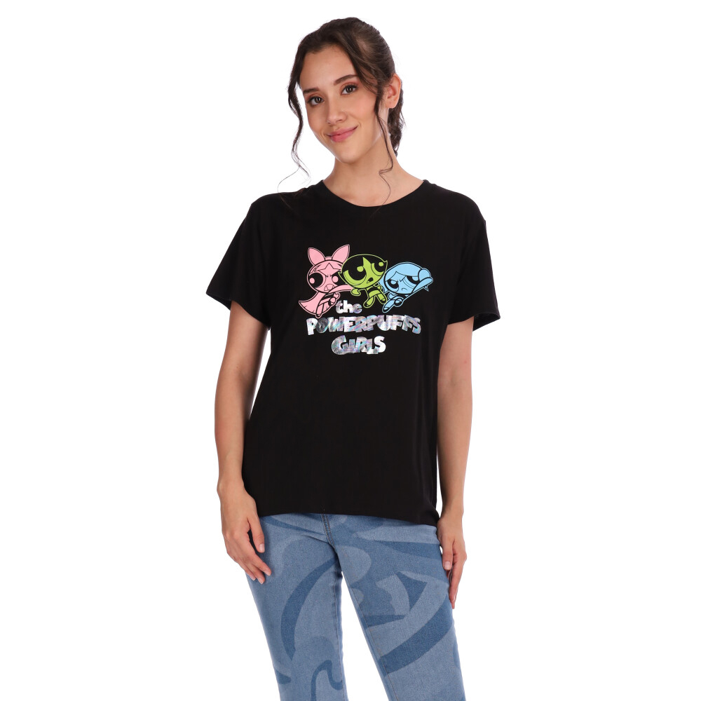 Playera Cartoon Network Mujer Juvenil Diseño Chicas Superpoderosas | DelSol