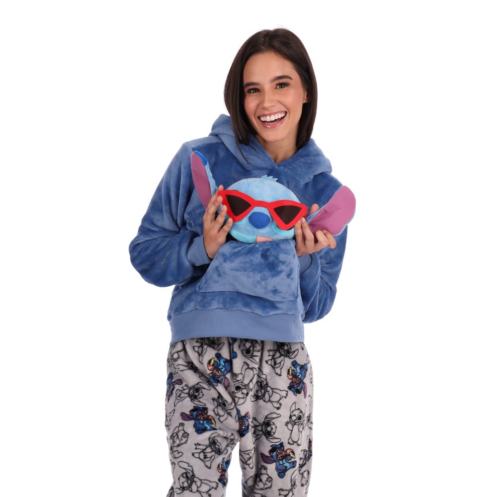 Pijama Disney Mujer Juvenil Mujer Diseño De Stitch | DelSol