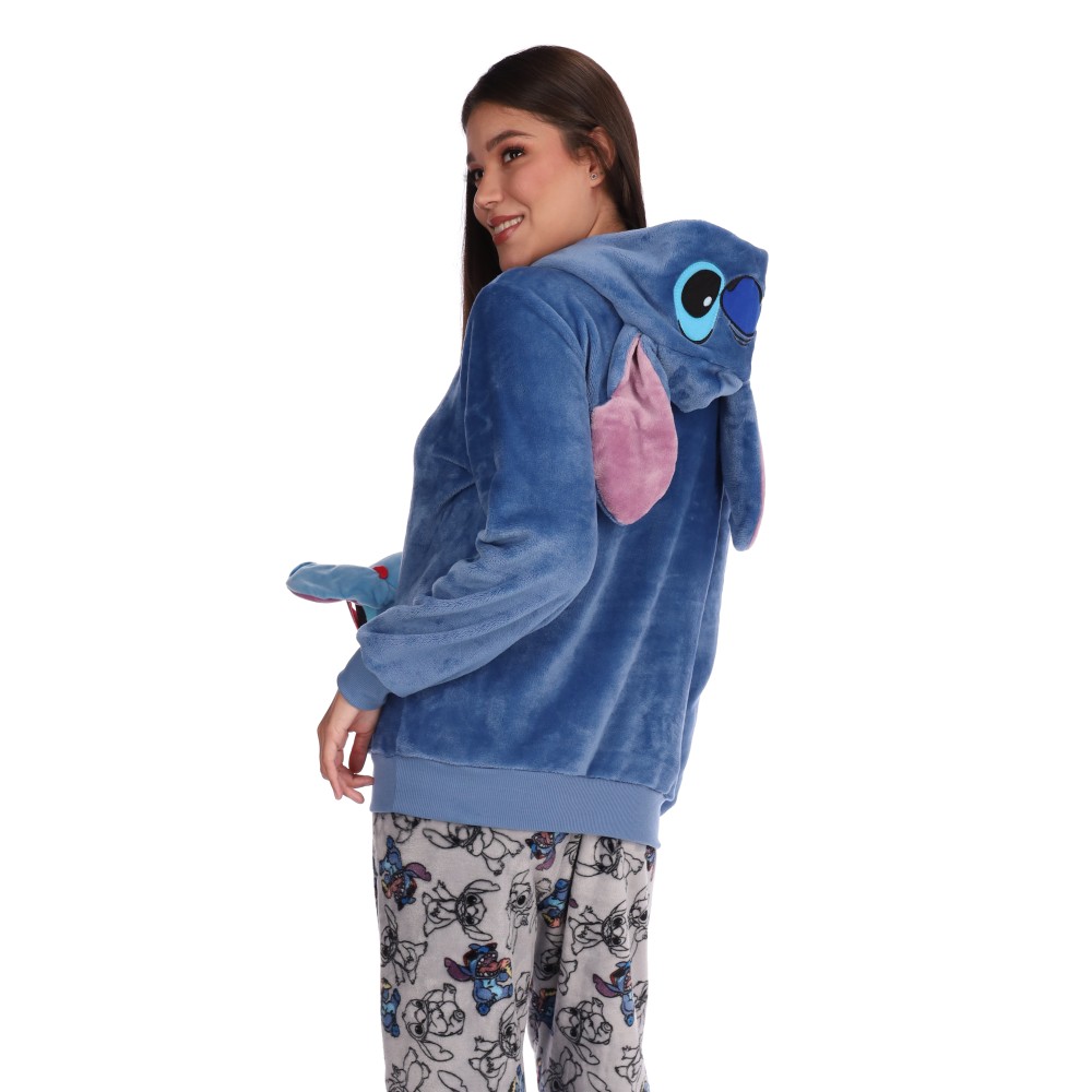 Pijama Disney Mujer Juvenil Con Diseño De Stitch | DelSol