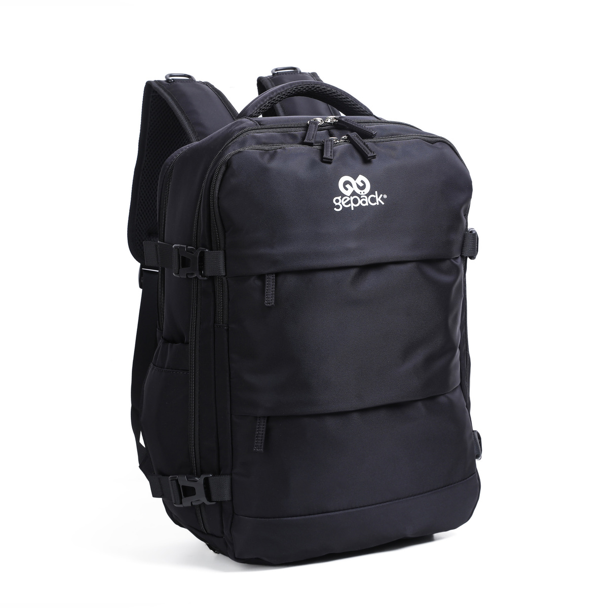 Mochila Grande Gepack Negro | DelSol
