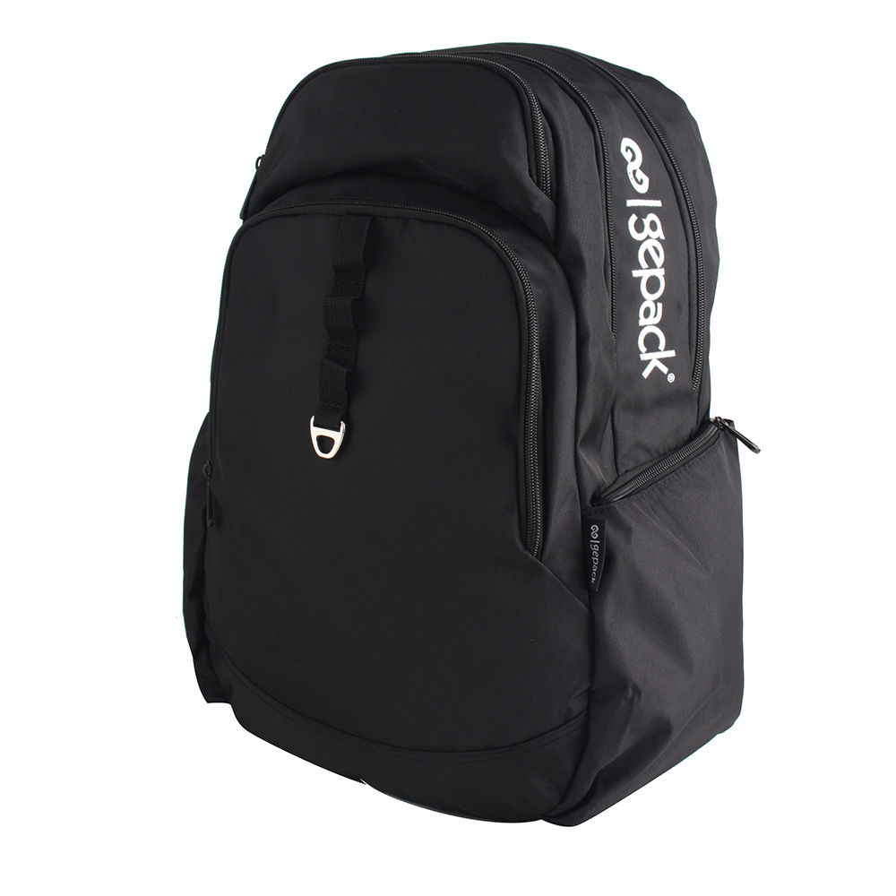 Mochila Gepack Clásica Negro | DelSol