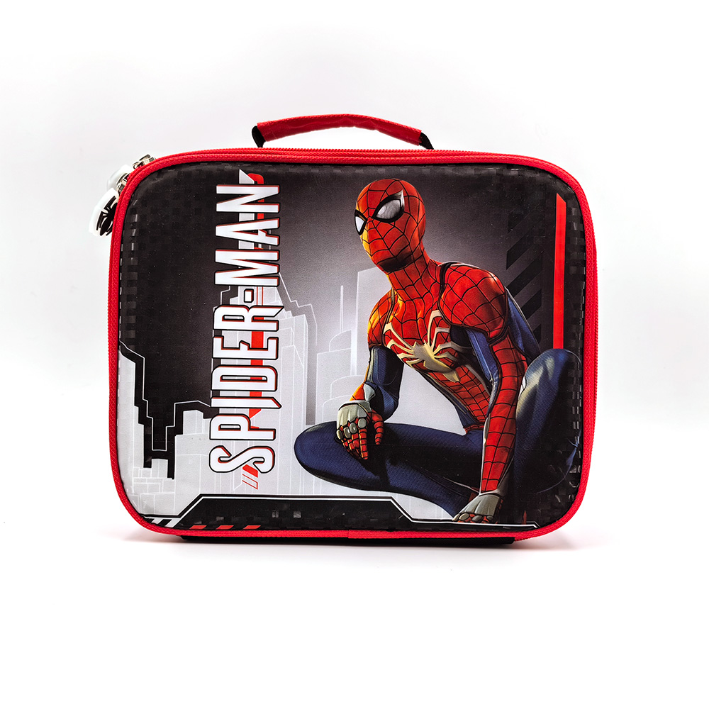 Lonchera Gepack Marvel Spider-Man Negro con Rojo | DelSol