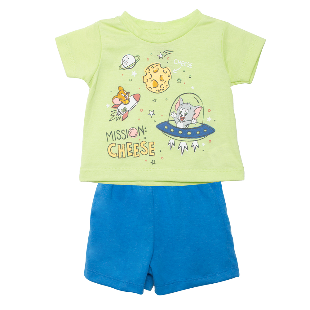 Conjunto Playera Y Short Warner Bebé Tom Y Jerry | DelSol