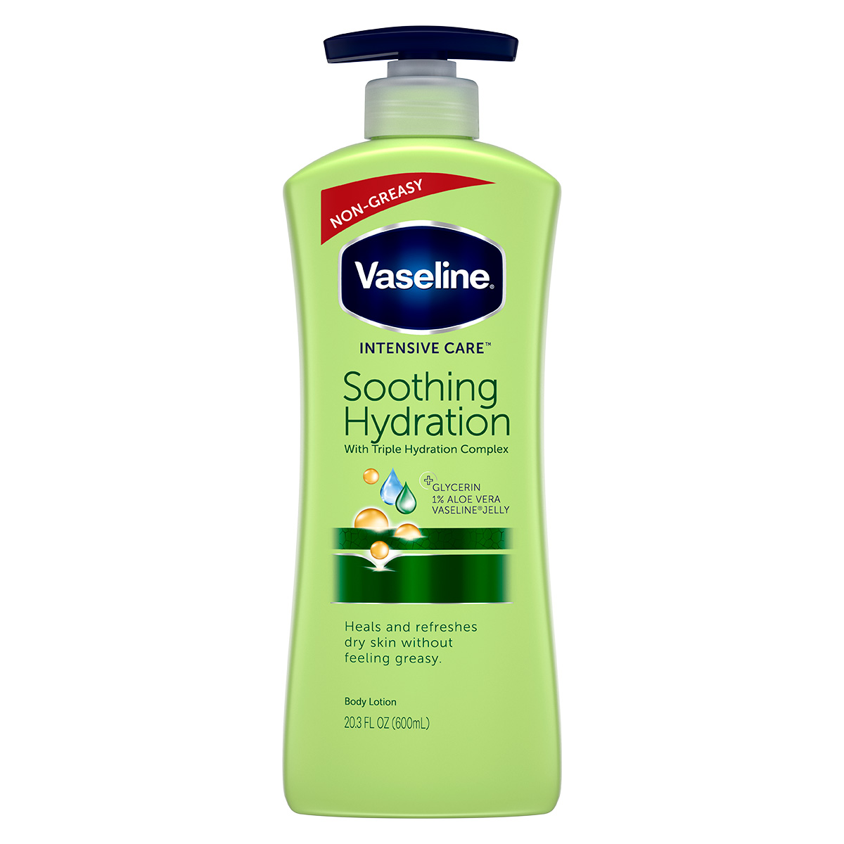 Crema Corporal Vaseline Soothing Hydration 600 ml | DelSol