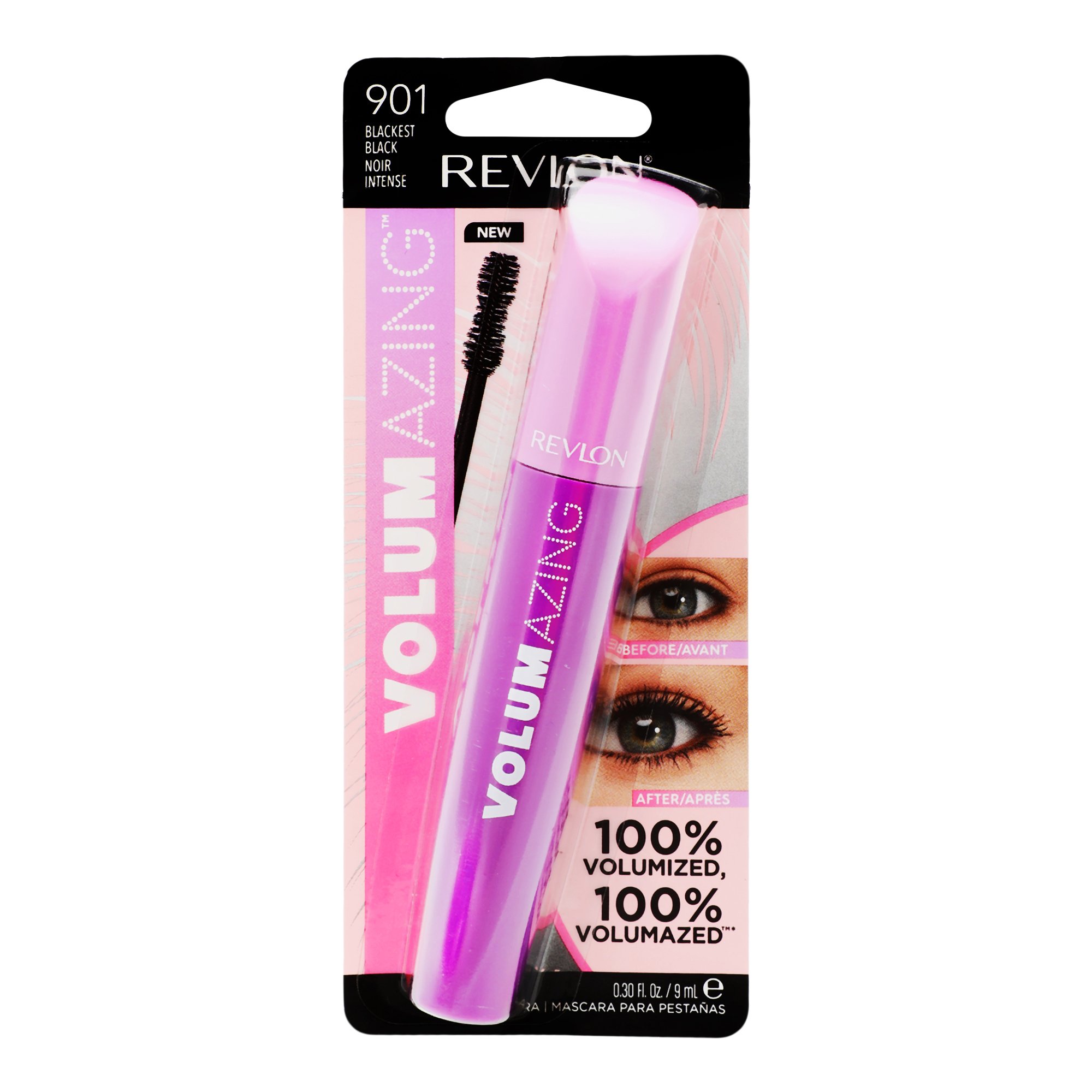 Máscara para Pestañas Negro 901 Volumazing Revlon 9ml | DelSol