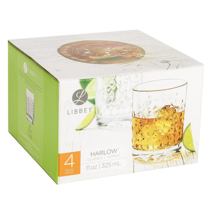 Juego de Vasos Dof Libbey Harlow 4 Piezas | DelSol