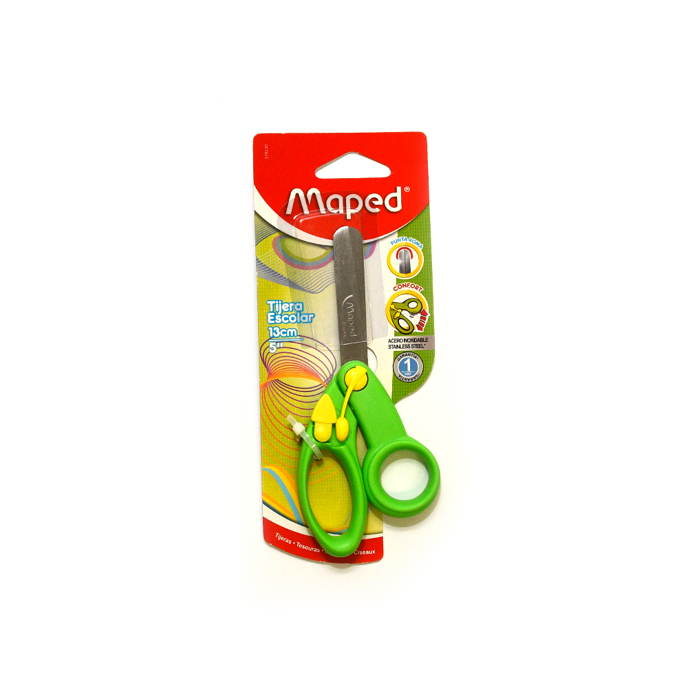 Tijeras Escolar Maped Magic Verde | DelSol