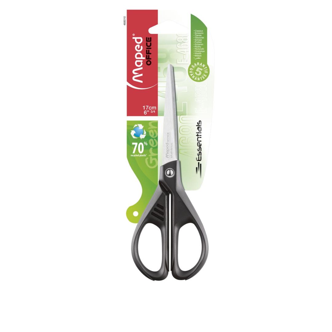 Tijeras Maped Office Essentials Green Negro | DelSol