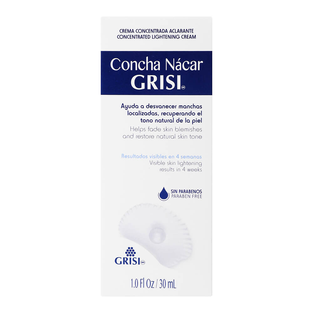 Crema Aclarante Concentrado Concha Nacar Grisi | DelSol