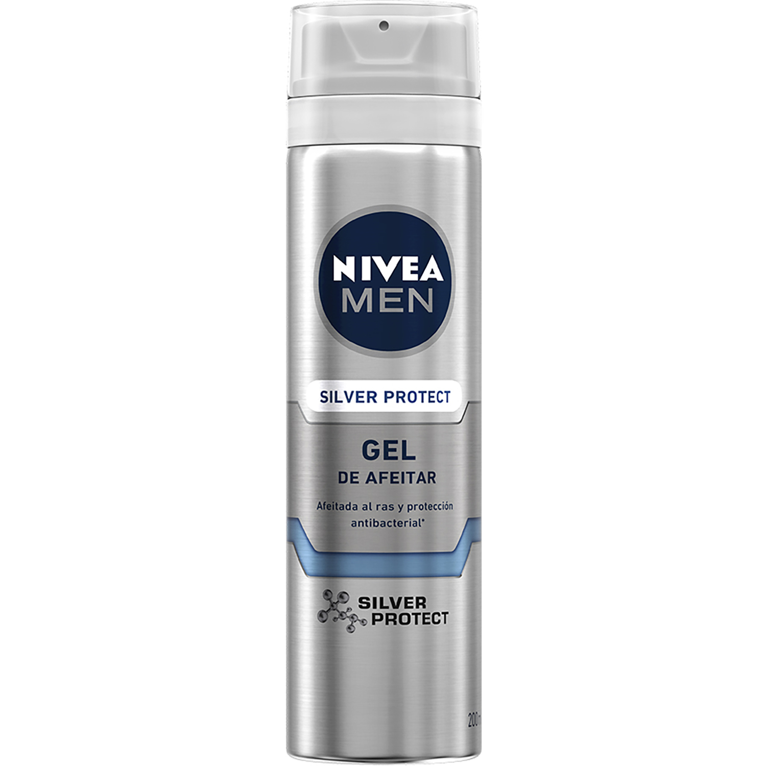 Gel para Afeitar de Nivea Men Silver Protect 200 ml | DelSol