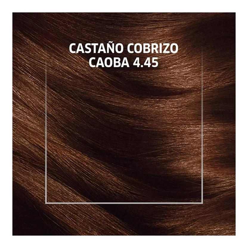 Tinte para Cabello Deluxe 4.45 Castaño Cobrizo Caoba | DelSol