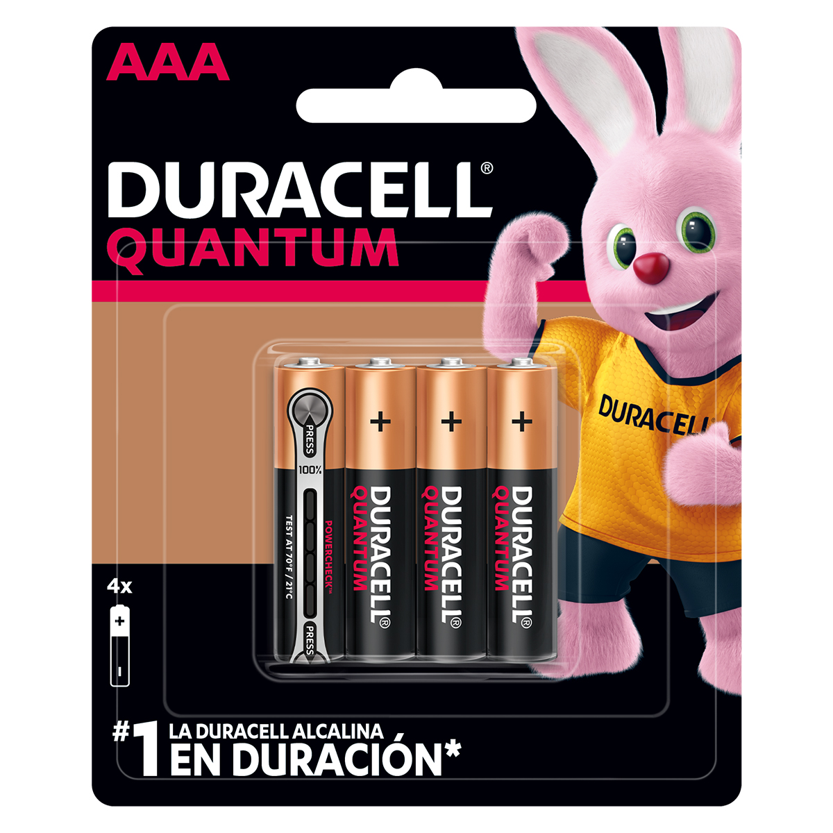 Pila Quantum AAA Duracell | DelSol