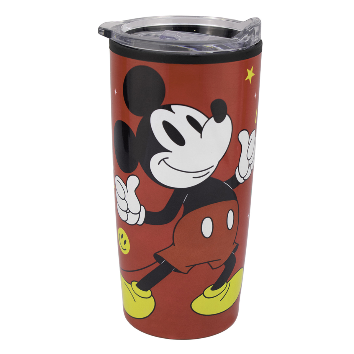 Termo Fun Kids Disney Mickey Mouse Rojo Acero Inoxidable 450 ml | DelSol