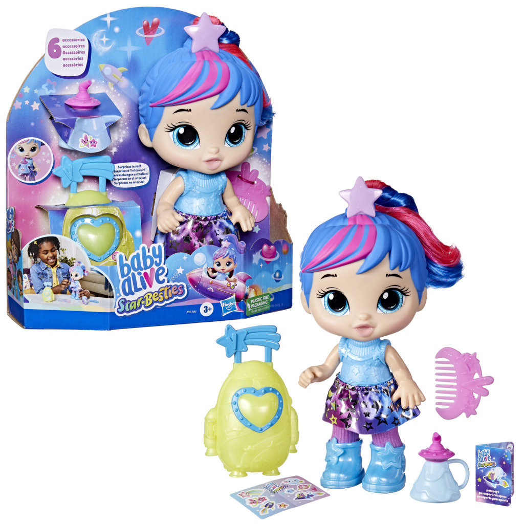 Muñeca Stellar Skylar Baby Alive Star Besties | DelSol