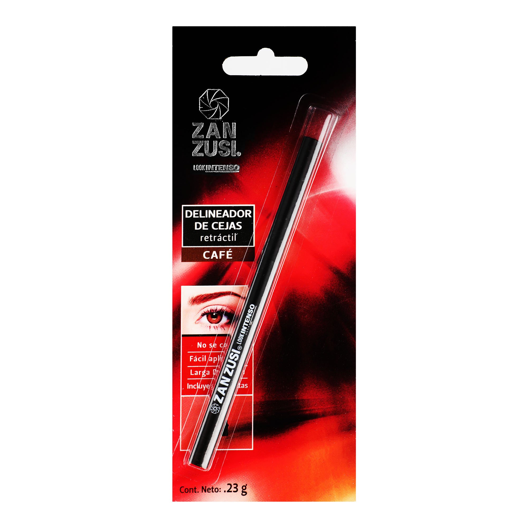 Delineador Retráctil de Cejas Zan Zusi Café 0.23 g | DelSol