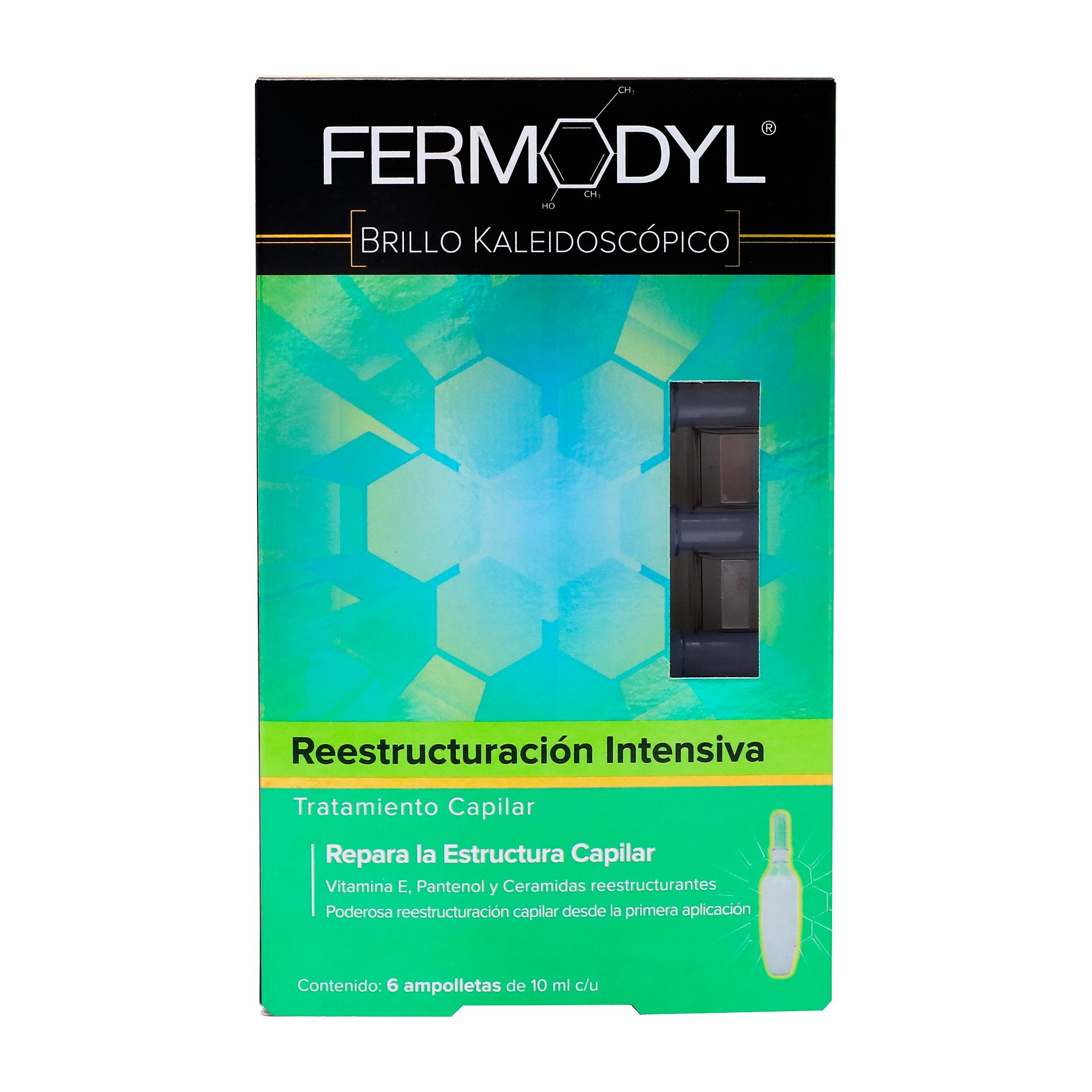 Tratamiento Capilar Fermodyl Reestructuración Intensiva 6 Piezas | DelSol