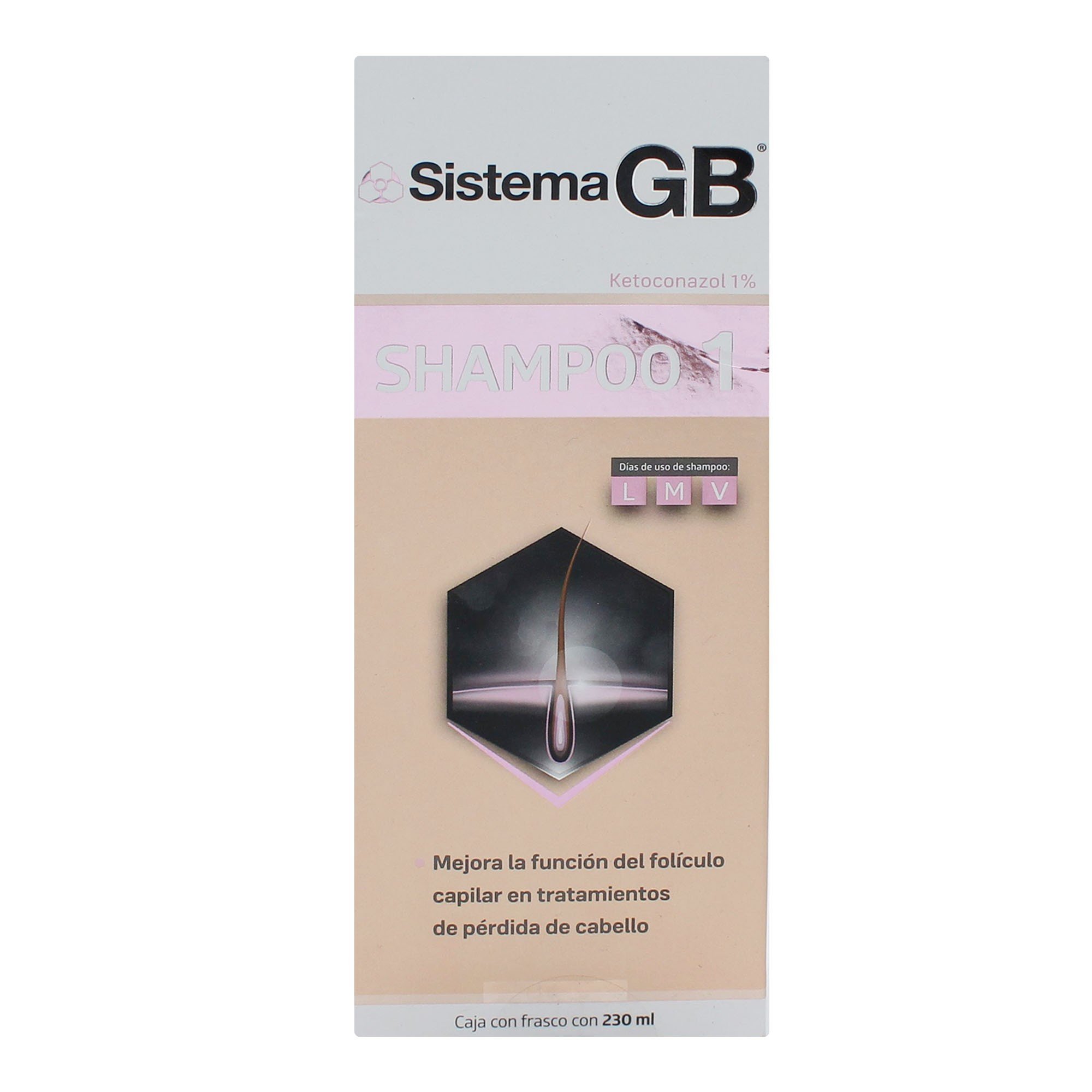 Shampoo Sistema GB Shampoo 1 Mujer 230 ml | DelSol