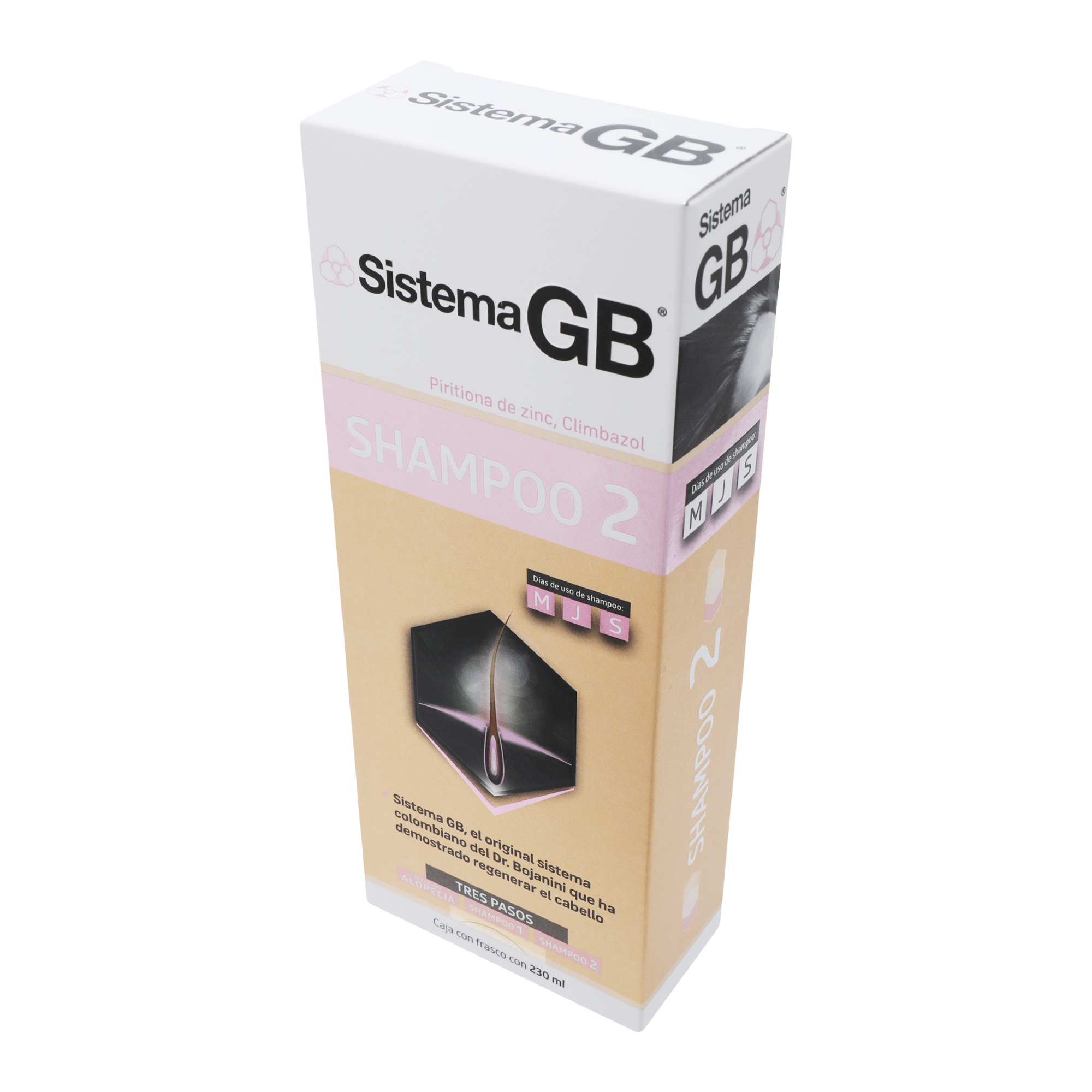 Shampoo Sistema GB Shampoo 2 Mujer 230 ml | DelSol