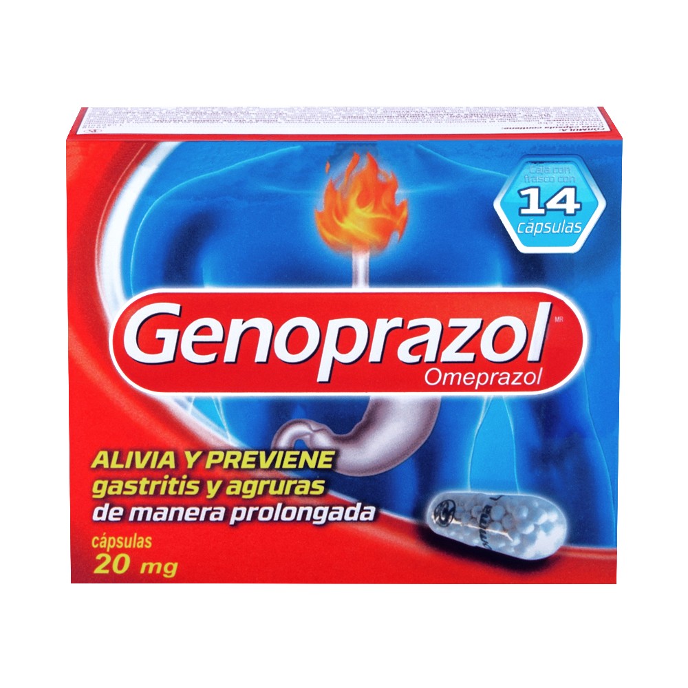 Genoprazol 14 Cápsulas Blíster | DelSol
