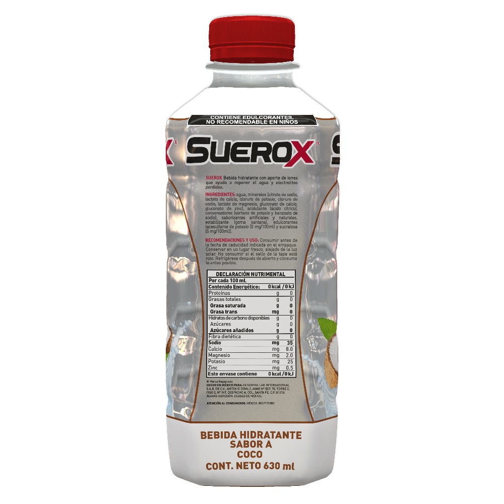 Bebida Hidratante Suerox Coco 630 ml | DelSol