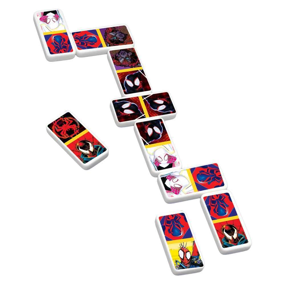 Dominó Novelty Marvel Spider-Man Across The Spider-Verse 28 Fichas | DelSol