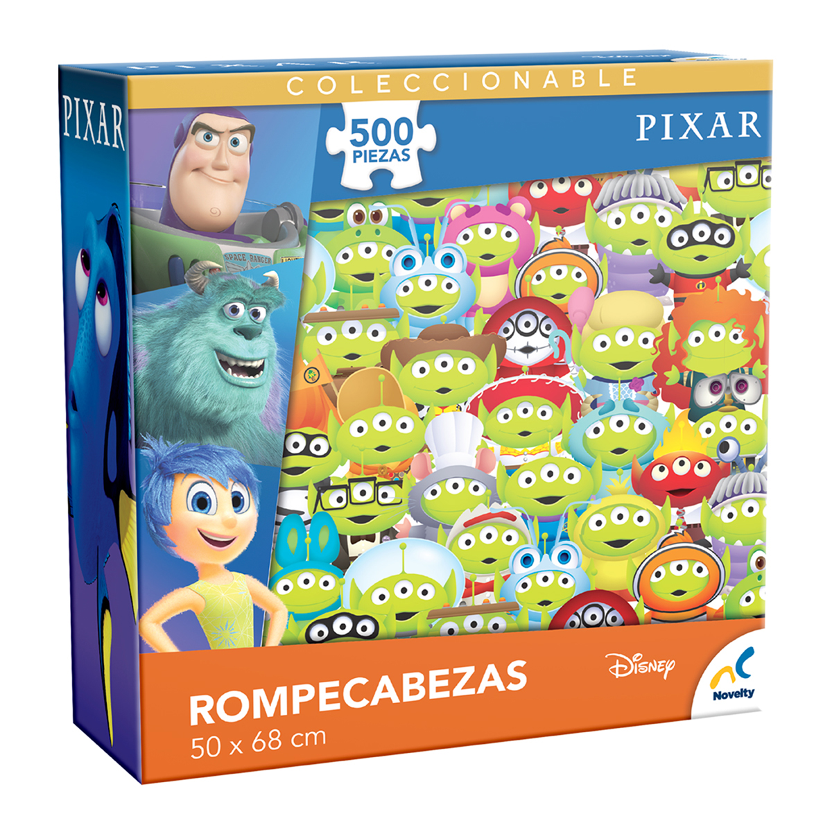 Rompecabezas Novelty Disney Pixar Marcianos 500 Piezas | DelSol