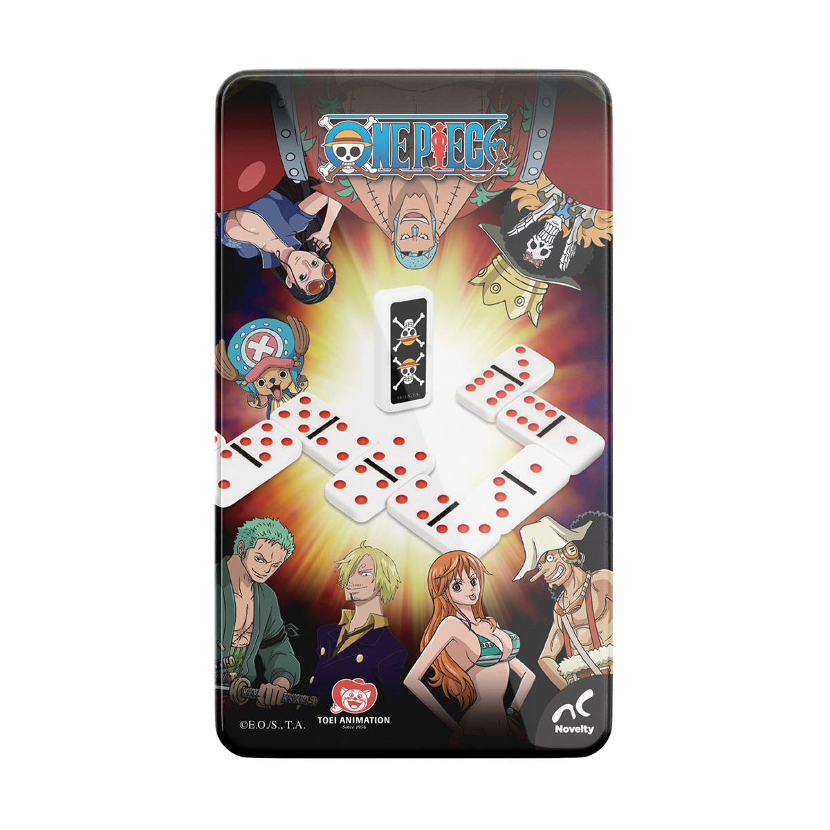Dominó Coleccionable Novelty One Piece Caja Metálica | DelSol