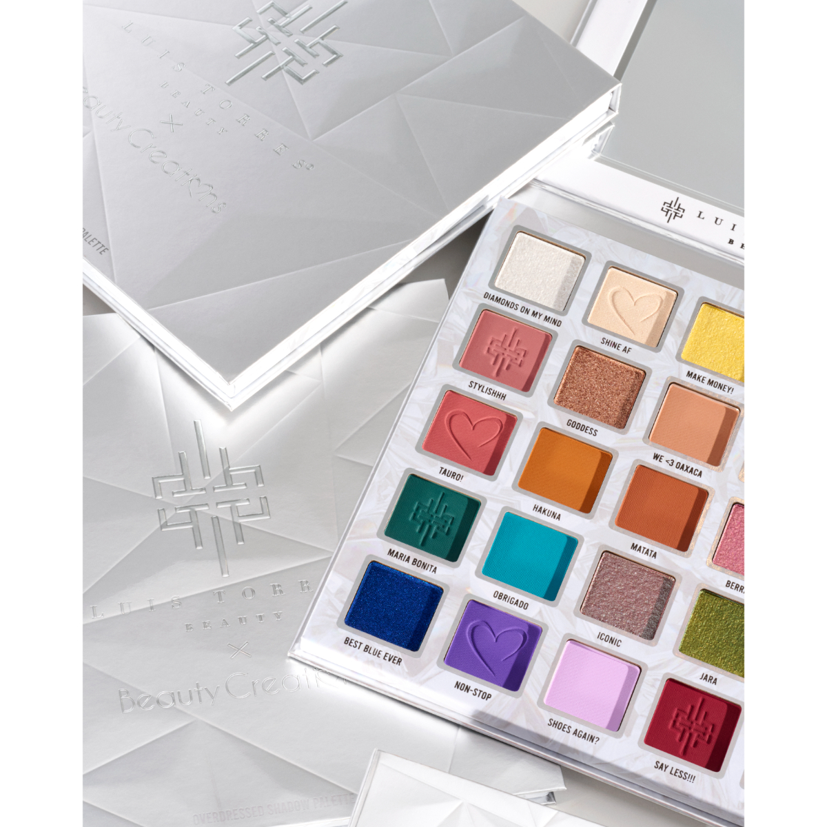 Paleta de Sombras Overdressed Beauty Creations Luis Torres Vol. 2 | DelSol