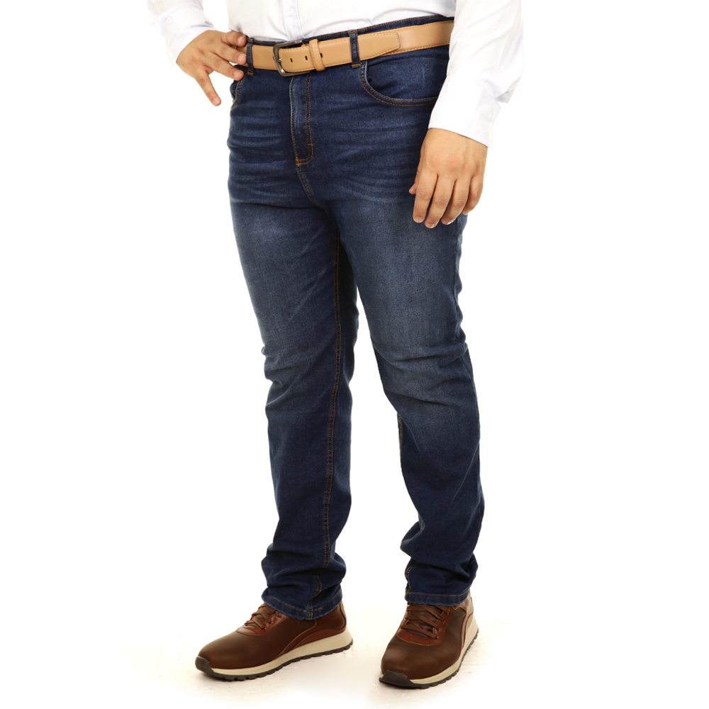 Pantalón Hombre Mezclilla Bolsas Y Cierre Hummo | DelSol