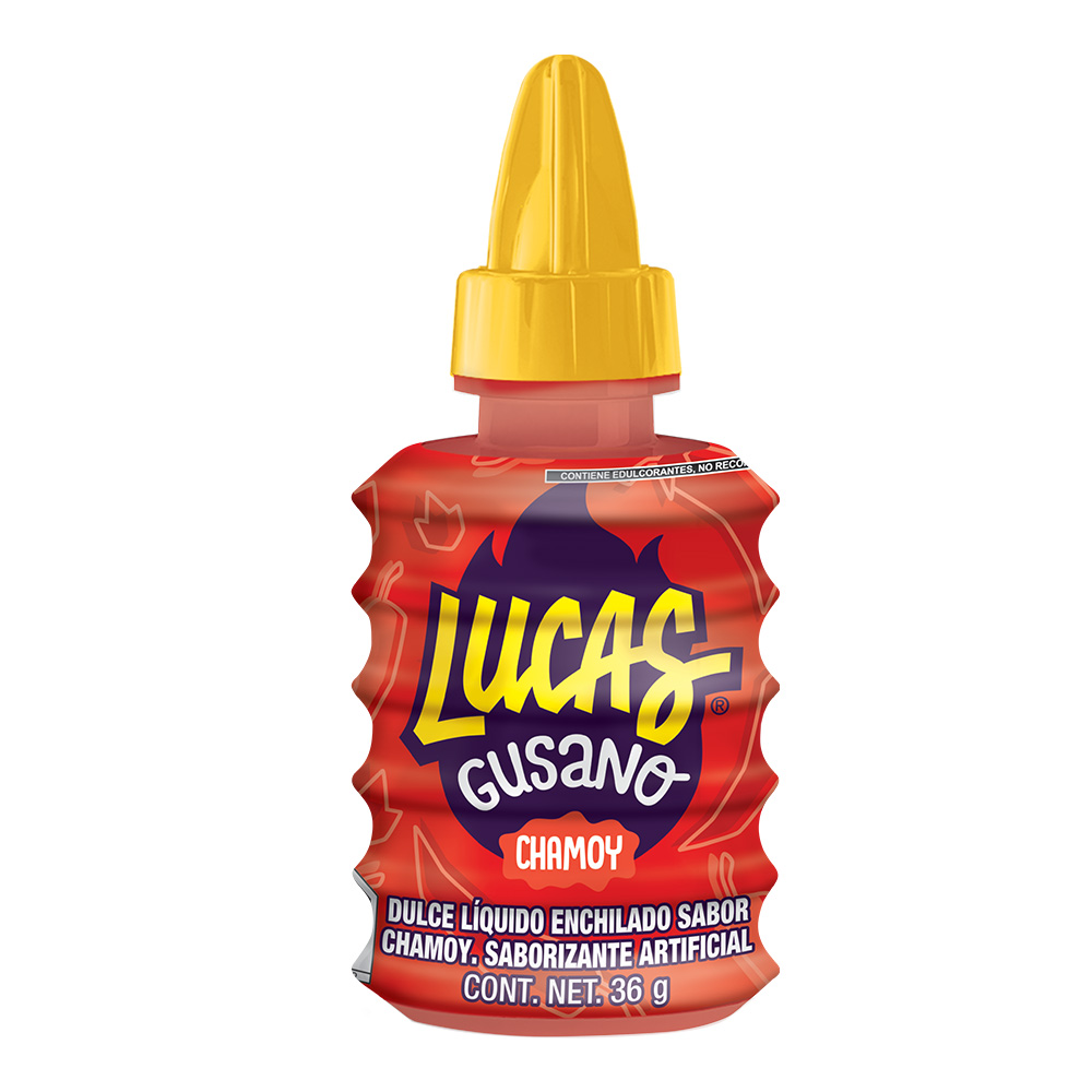 Dulce Liquido Lucas Gusano Chamoy 36 g | DelSol