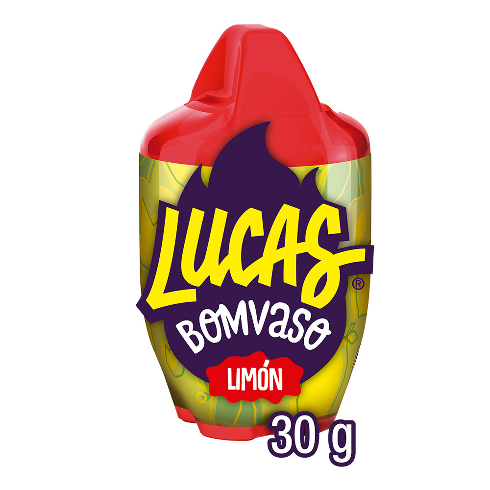 Dulce Lucas Bombazo Limón 30 g | DelSol