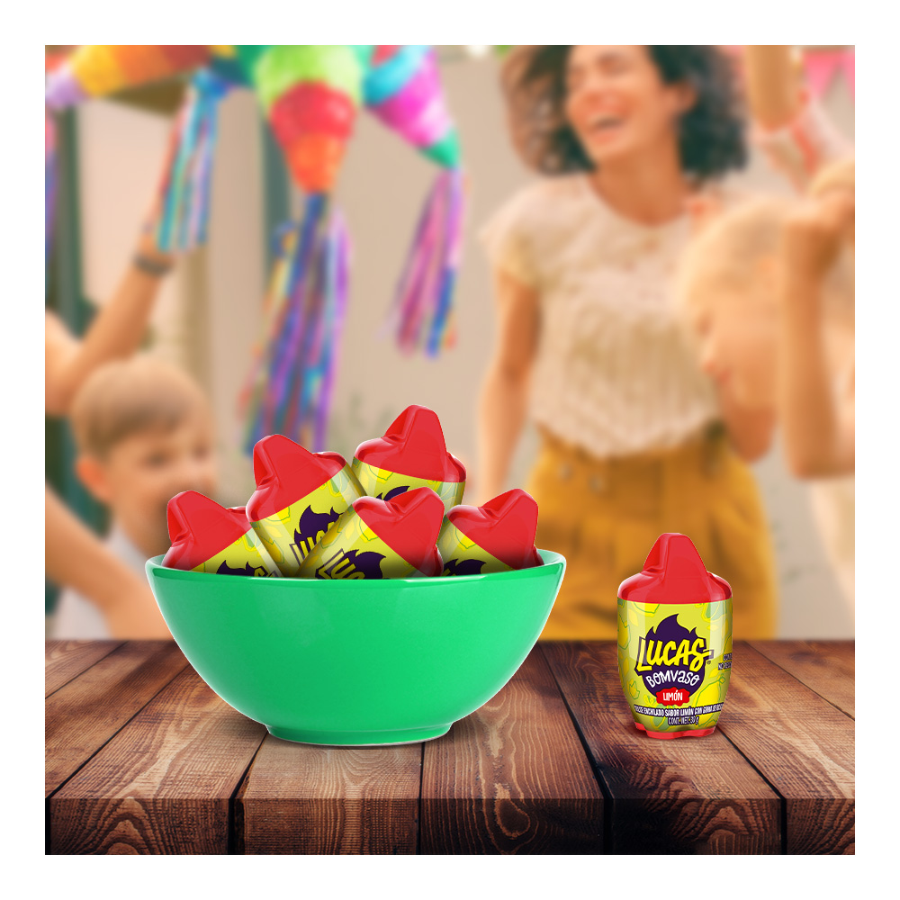 Dulce Lucas Bombazo Limón 30 g | DelSol