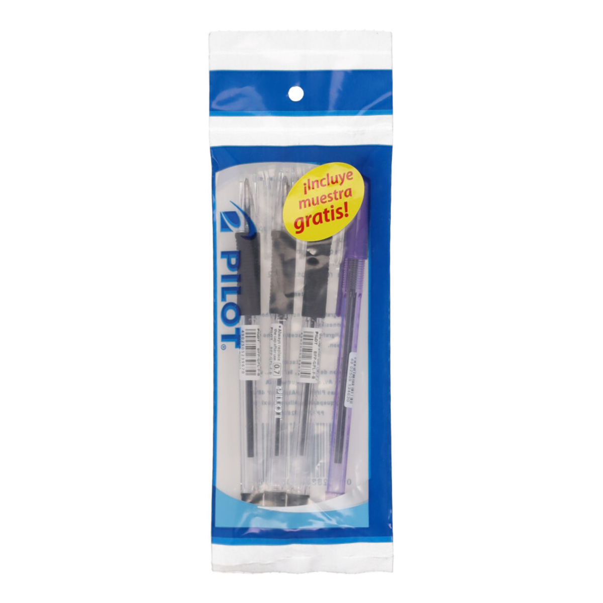 Bolígrafo Pilot Super GP Punto Fino Negro 4 Piezas | DelSol