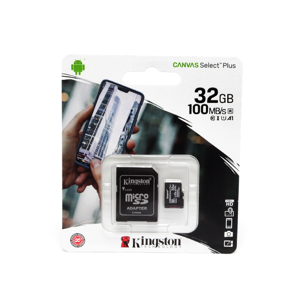 Memoria Micro SD Kingston 32 GB | DelSol
